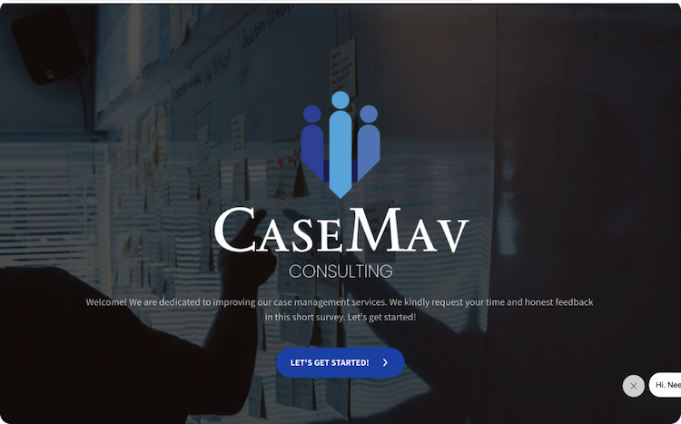 Case Management Needs Assessment Form Template | SurveySparrow