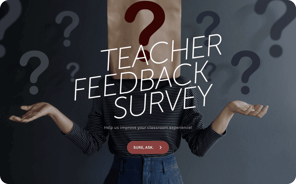Teacher Feedback Form Template | For Online & Offline Classes