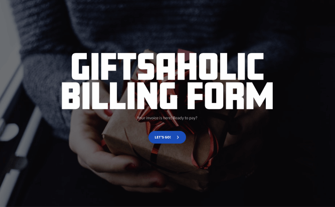 Customer Billing Form Template | SurveySparrow