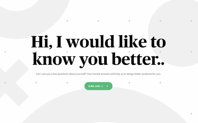 Customer Profiling Survey Template | SurveySparrow