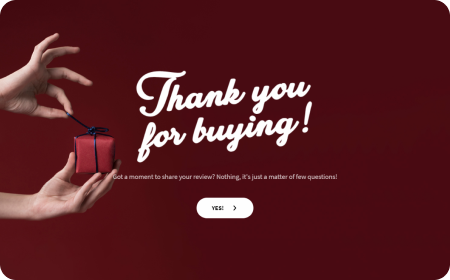 Customer Review Form Template | For requesting customer reviews