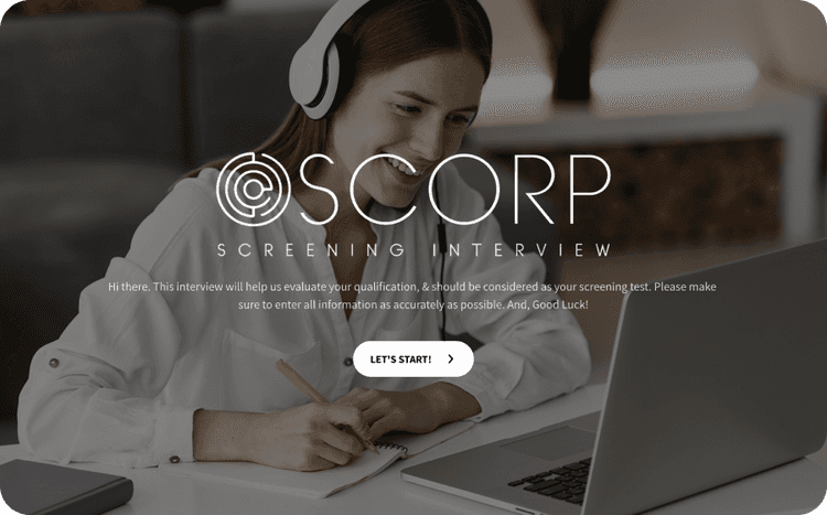 Online Interview Questionnaire Template | SurveySparrow