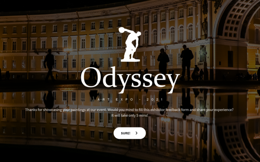 Exhibitor Feedback Form Template | SurveySparrow