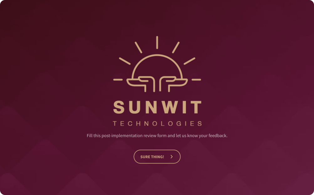 Post Implementation Review Survey Template | Change Management