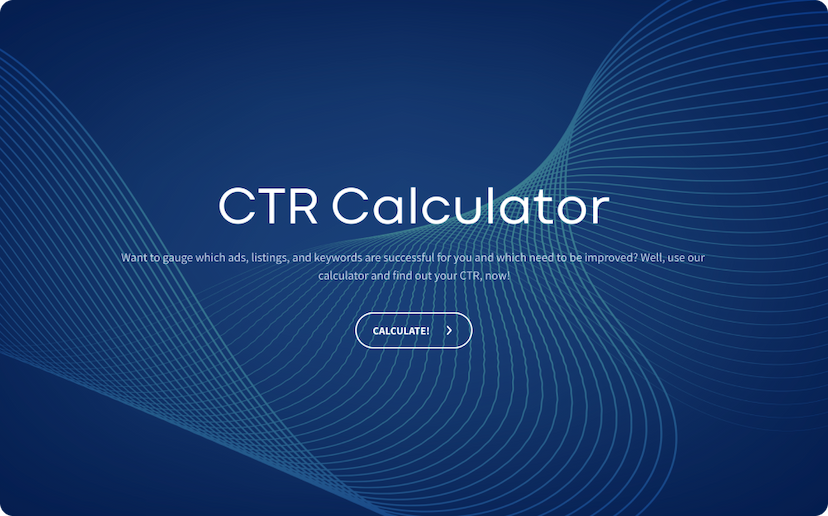CTR Calculator | Measure click through rates instantly