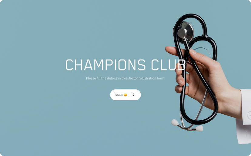 Doctor Registration Form Template - Simplify Onboarding