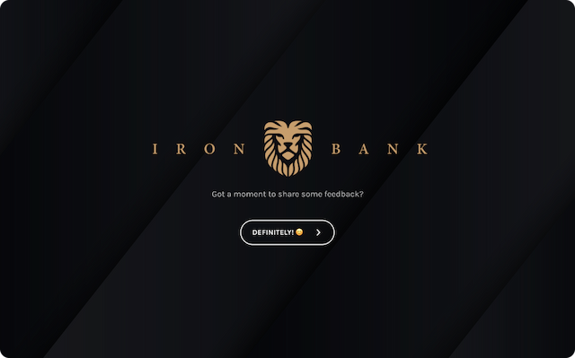 E-Banking Questionnaire Template | Feedback on online banking services