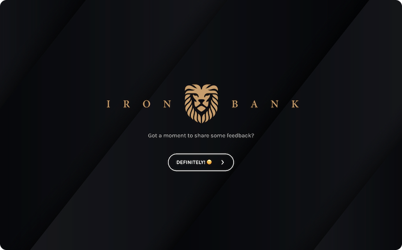 E-Banking Questionnaire Template | Feedback on online banking services