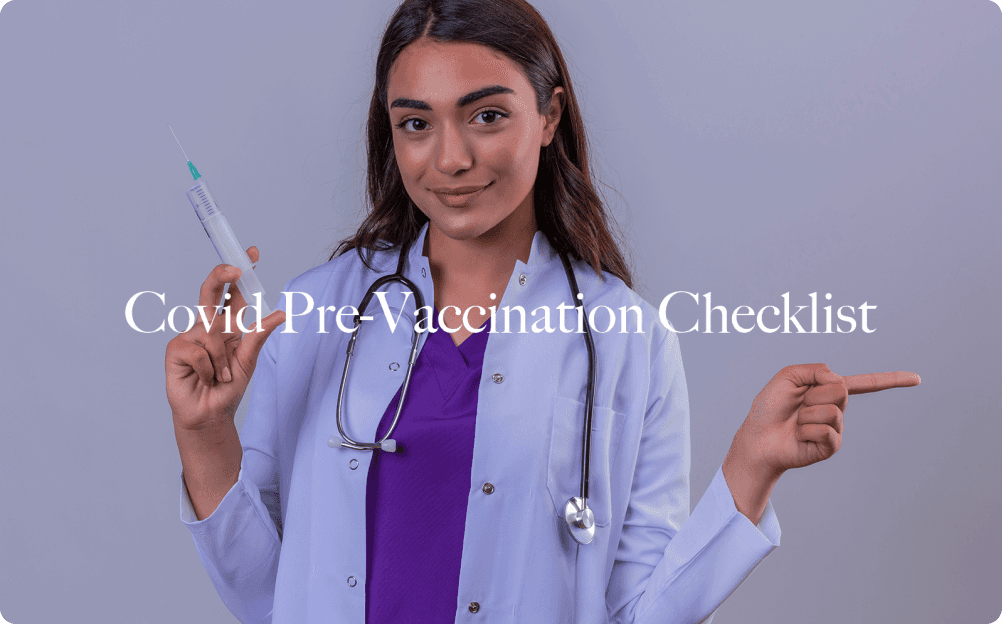 Pre-Vaccination Checklist Template | SurveySparrow