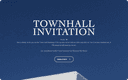 Town Hall Invitation Template | SurveySparrow
