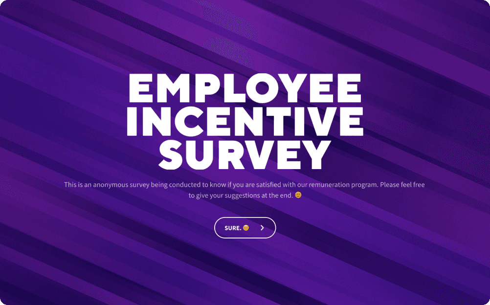 Employee Incentive Questionnaire Template | With Sample Questions