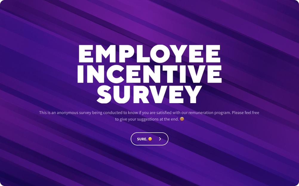 Employee Incentive Questionnaire Template | With Sample Questions