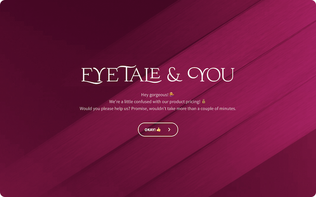 Price Sensitivity Questionnaire Template | SurveySparrow