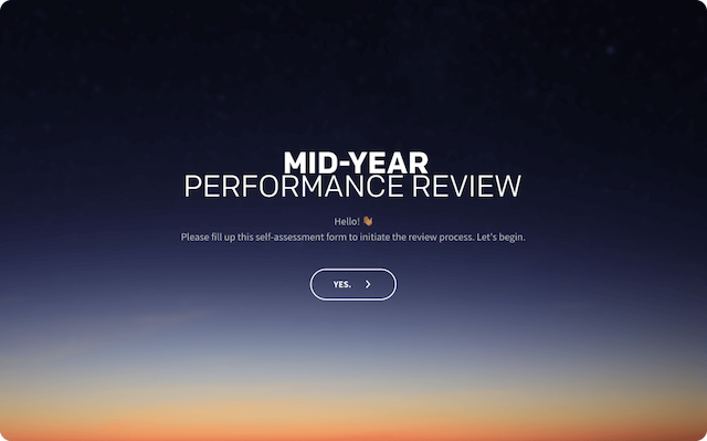 Sample Mid-Year Performance Review Template | For Employee Evaluation