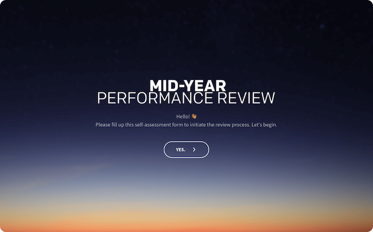 Sample Mid-Year Performance Review Template | For Employee Evaluation