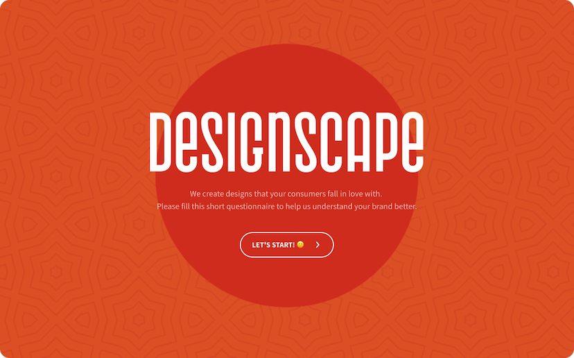 Product Packaging Design Questionnaire | For designing a product label