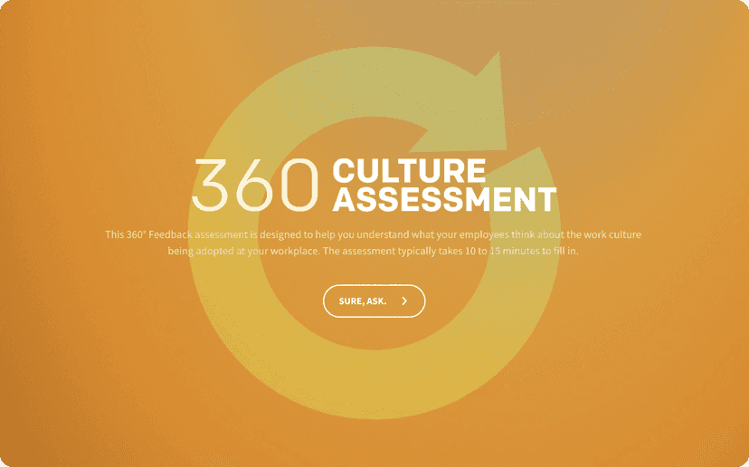 360 Culture Assessment Survey | SurveySparrow