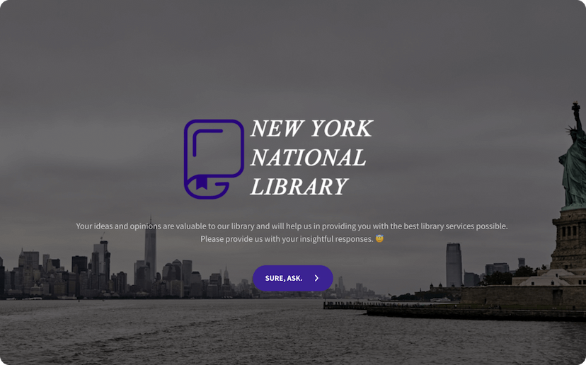 Library Survey Template | For Academic and Public Libraries