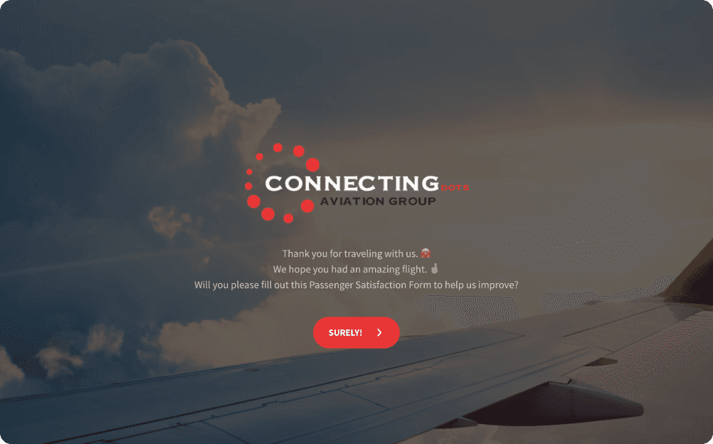 Passenger Satisfaction Survey Template | SurveySparrow