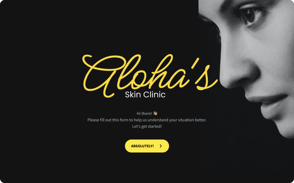 Free Esthetician Client Intake Form Template | Consultation Forms