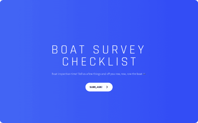 Boat Survey Checklist Template | For Marine Surveyors