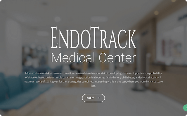 Diabetes Risk Assessment Questionnaire | SurveySparrow