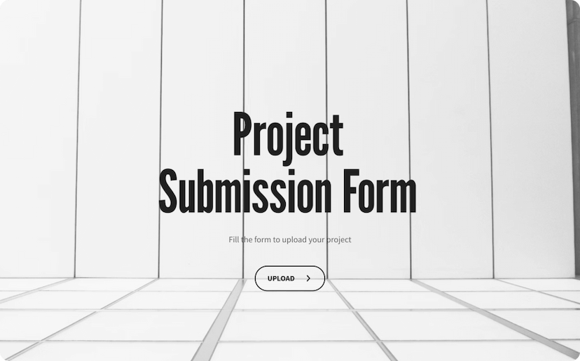 Project Submission Form Template | Easy Online Project Submissions