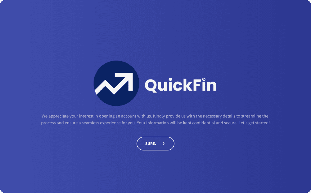 Account Opening Form Template | SurveySparrow