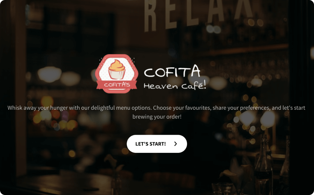 Cafe Order Form Template | Streamline Orders | SurveySparrow