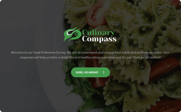 Sample Food Preference Questionnaire Template | Uncover Dietary Trends