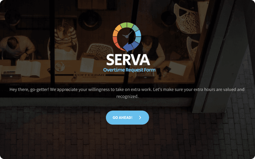 Overtime Request Form Template | SurveySparrow