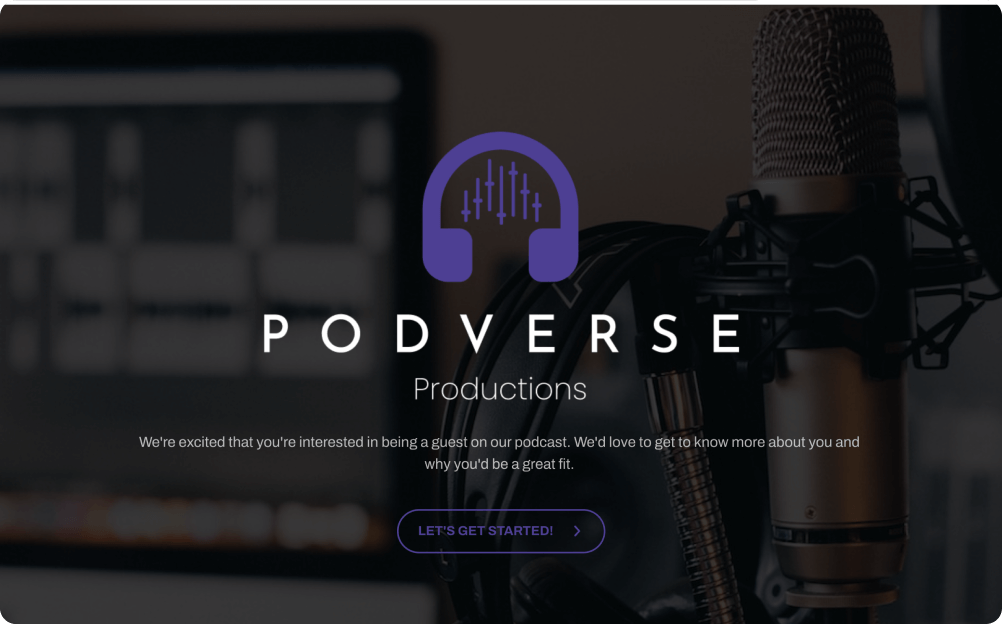 Podcast Guest Form Template | Collect Guest Information | SurveySparrow