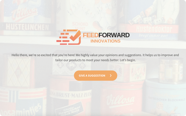 Product Suggestion Request Form Template | SurveySparrow