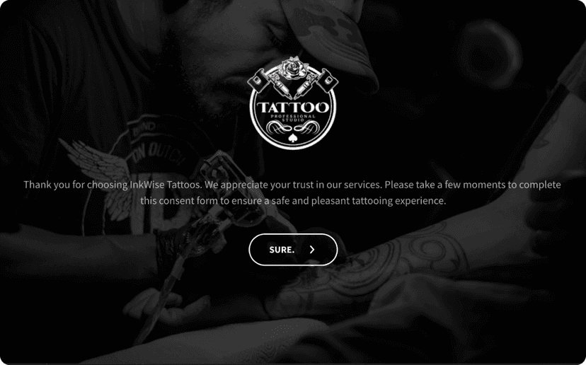 Free Tattoo Consent Form Template | Tattoo Release Form