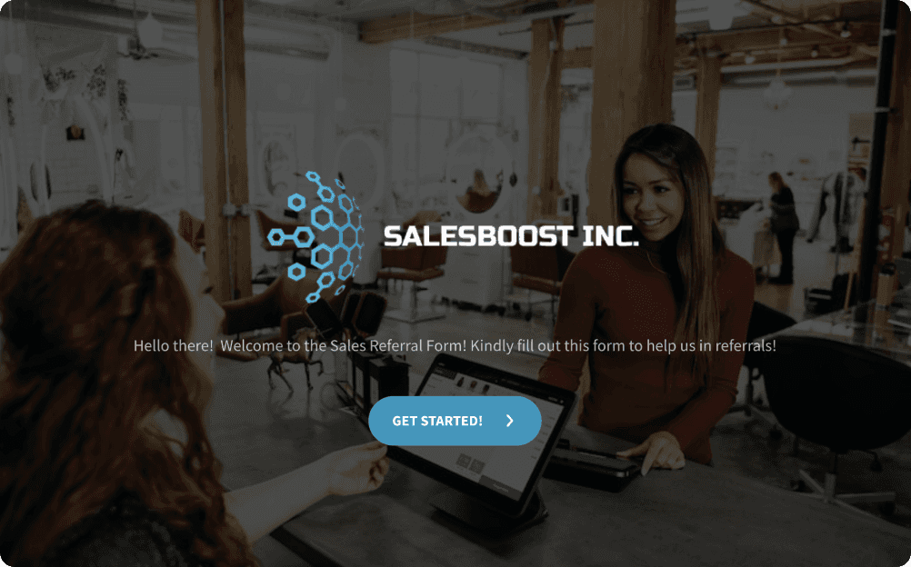 Sales Referral Form Template for all businesses | SurveySparrow