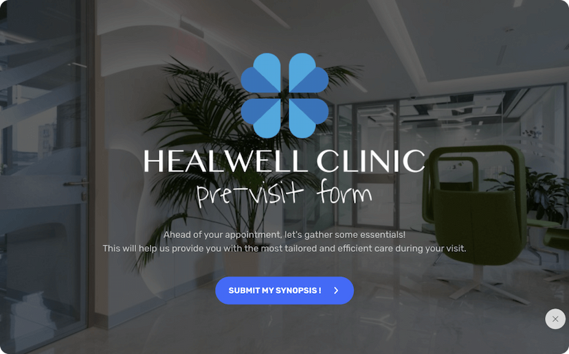 Doctor Visit Form Template | From SurveySparrow