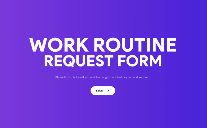 Shift Change Request Form Template | For Shift Switching Requests