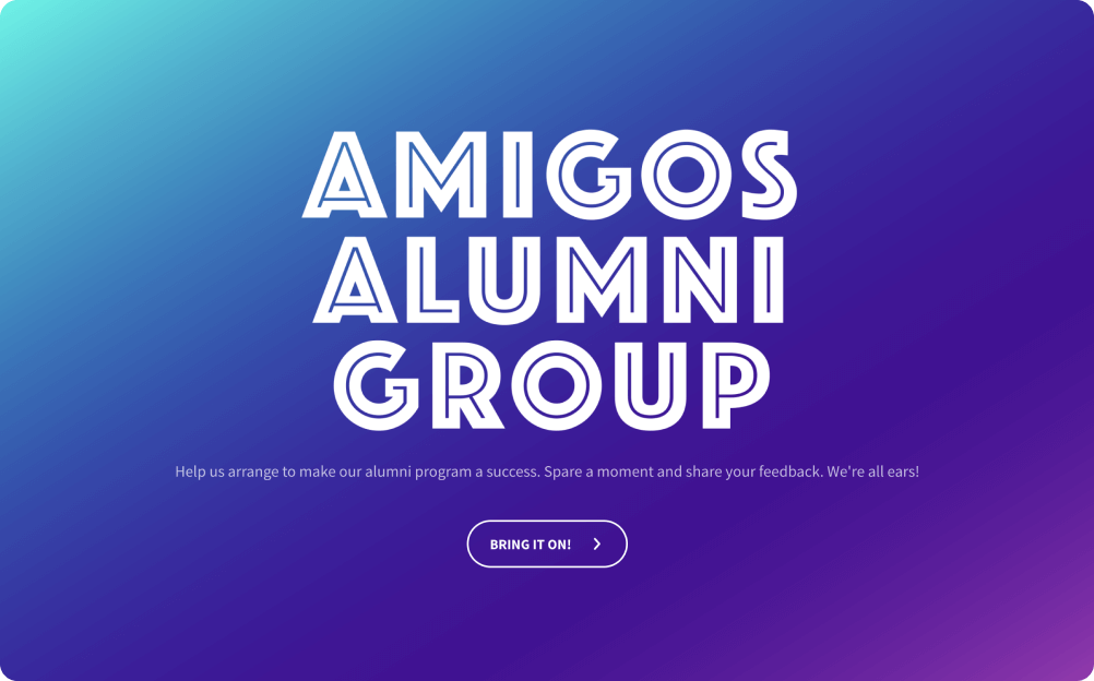 Alumni Engagement Survey Template | For Educational Institutions