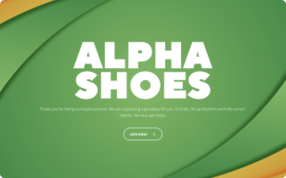 Free Giveaway Entry Form Template | Enter to Win Form