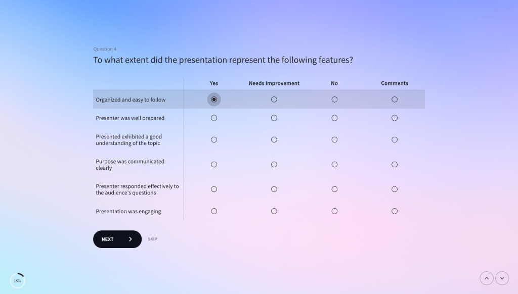 How To Add Tables In Google Forms? | SurveySparrow