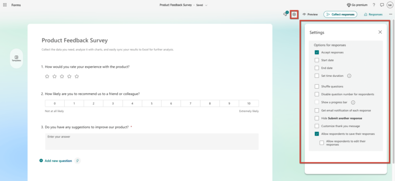 Creating Professional Surveys with Microsoft Forms: Step-by-Step Guide