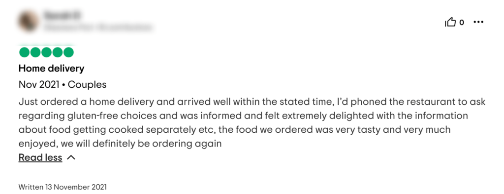 30+ Restaurant Review Examples You Need to Use | SurveySparrow